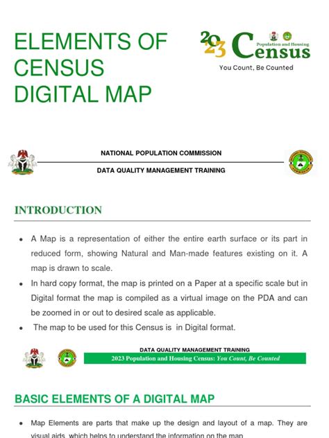 Slide 6 2 Elements Of Digital Map Pdf Business Art