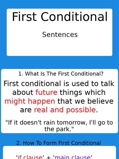 First Conditional Powerpoint Lesson Pdf First Conditional Powerpoint Lesson Pdf