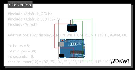 Anolog Clock Arduino Copy Wokwi Esp32 Stm32 Arduino Simulator