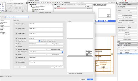 Title Block Dont Link Sheet Title Troubleshooting Vectorworks