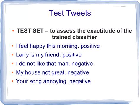 Sentiments Analysis Using Python And Nltk Odp