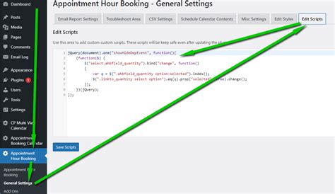 Adding Quantity Dependent Fields Appointment Hour Booking