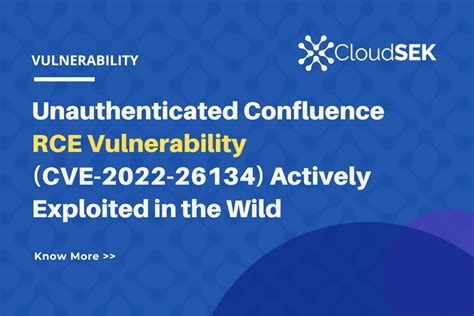 Unauthenticated Confluence Rce Vulnerability Cve 2022 26134 Actively Exploited In The Wild