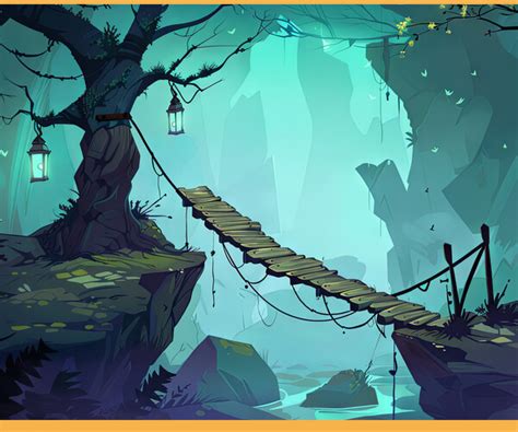 Artstation 303 Stylized Game Path Design Artworks