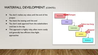 Casestudy Agile Waterfall PPT