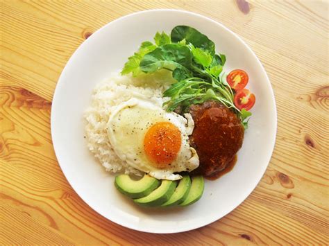 ロコモコ丼 レシピ