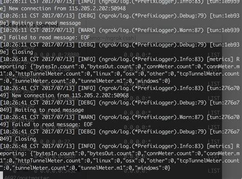 Client Status Reconnecting · Issue 405 · Inconshreveablengrok · Github