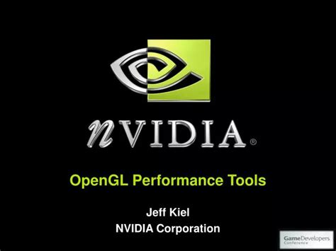 PPT OpenGL Performance Tools PowerPoint Presentation Free Download ID 4572743
