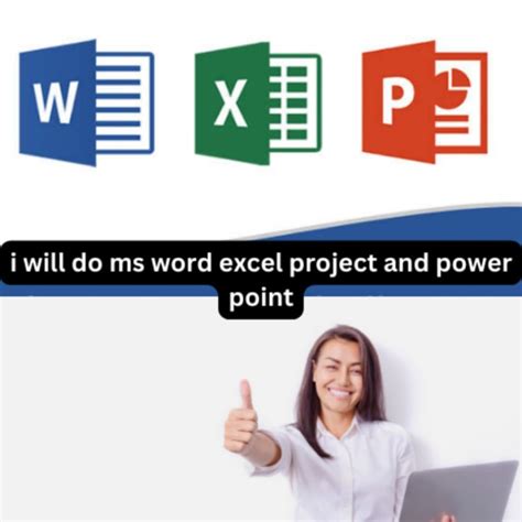 Do Micro Soft Word Excel Power Point Projects By Foziashafiq885 Fiverr