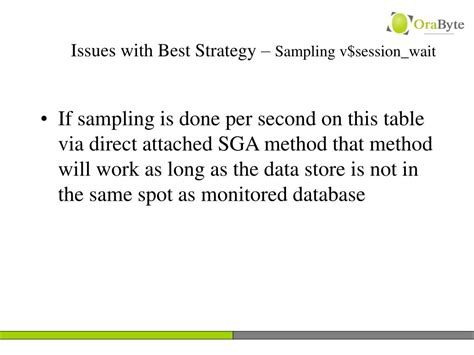 Ppt Oracle Wait Interface 911 Powerpoint Presentation Free