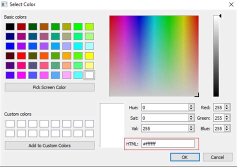 Get The Rgb Hexadecimal Color Qcolor Qt Forum
