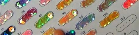 Types Of Sequins Decoration And Sewing Tutorials Corset Academy