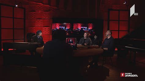 მუსიკის 12 მოციქულის სტუმრები არიან ნიკა კოჩაროვი და გიორგი სიხარულიძე 1tv