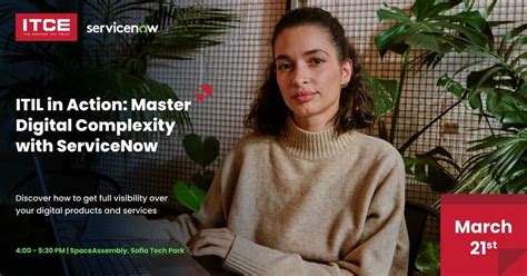 Itil In Action Master Digital Complexity With Servicenow Online Event