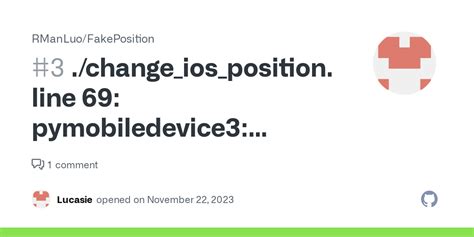 Change Ios Position Sh Line Pymobiledevice Command Not Found Issue RManLuo