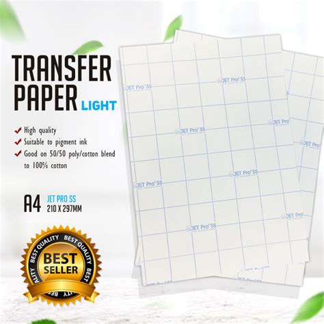 ProPRINTZ Transfer Paper For T Shirt Printing US Light US Dark Using