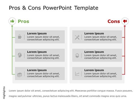 Pros And Cons Templates For Powerpoint Google Slides Riset