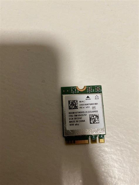 RealTek RTL AE WiFi Card Computers Tech Parts Accessories Computer Parts On Carousell