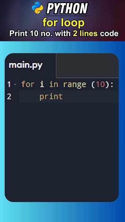 For Loop In Python Python Loops Forloop Pythoncoding Youtube