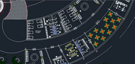 Recreation Complex 2d Dwg Design Full Project For Autocad • Designs Cad