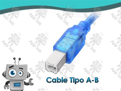 Cable Usb Para Arduino Tipo A B App Tek