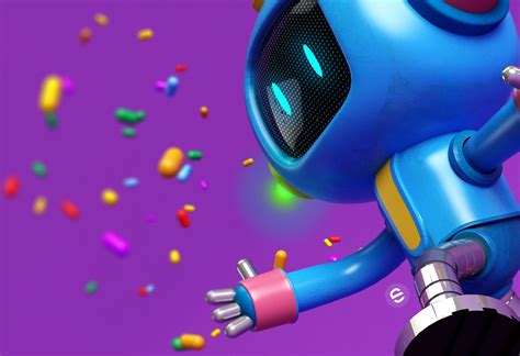 Candy Bot On Behance
