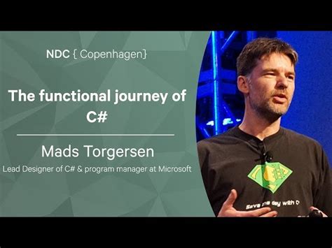 Ndc Conferences Talk The Functional Journey Of C From Ndc Conferences