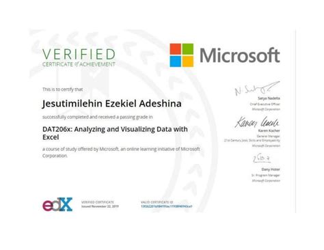Analyzing And Visualizing Data With Excel Ppt