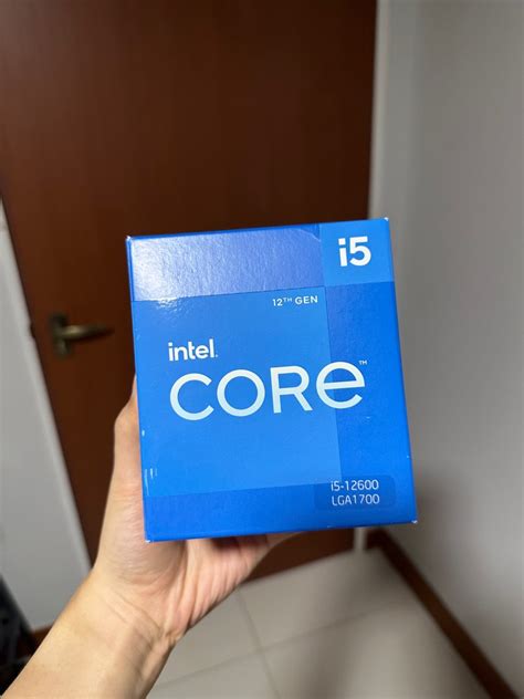 Intel 12600 Cpu Computers And Tech Parts And Accessories Computer Parts On Carousell