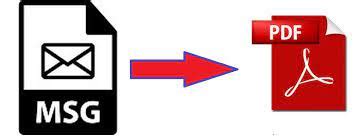 Batch Convert MSG Files To PDF Know Solution Here