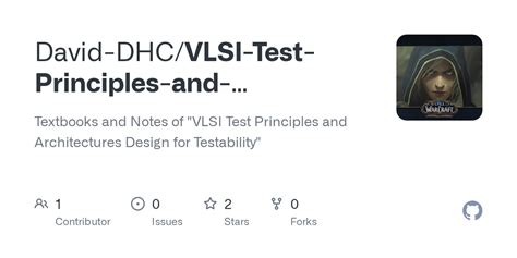 Vlsi Test Principles And Architecturesvlsi Test Principles And Architectures Design For
