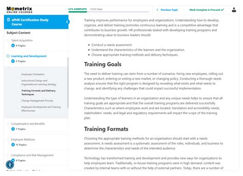 APHR Certification Study Course Practice Questions Mometrix