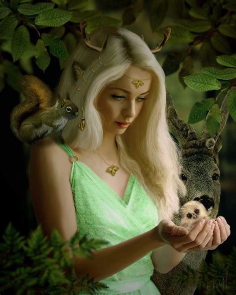 Wood Nymph Wood Nymphs Nymph Fantasy Fairy