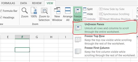 How To Remove Panes In Excel A Comprehensive Guide Earn And Excel