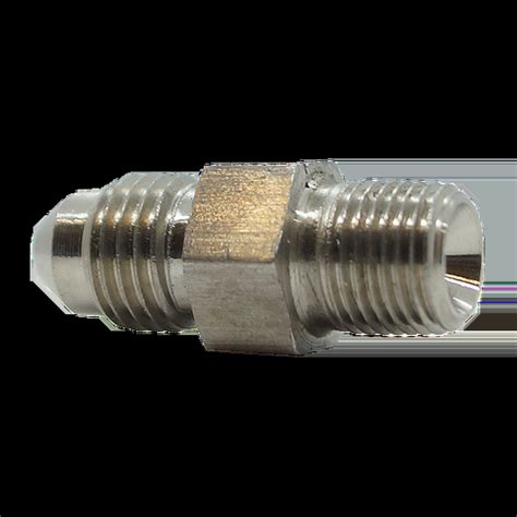 Rfs Stainless Steel Ss316 Jic Male Connector 38 Jic X 18 Npt 37