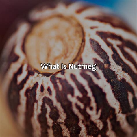 What Color Is Nutmeg