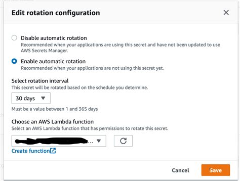 Amazon Web Services Output From Secret Rotation In Aws Stack Overflow