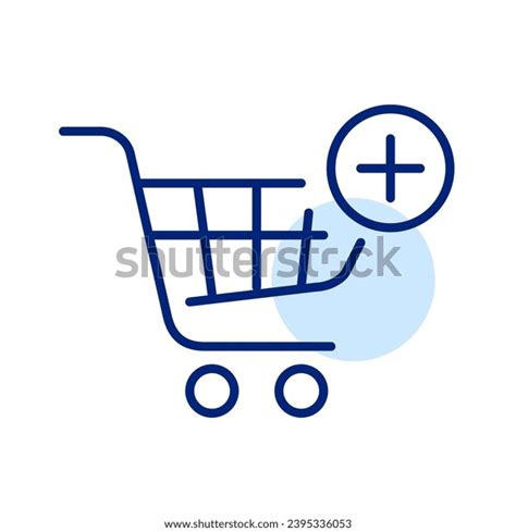Add Items Shopping Cart Plus Symbol Stock Vector Royalty Free 2395336053 Shutterstock