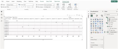 Solved How To Swap Columns And Values In Matrix Microsoft Fabric