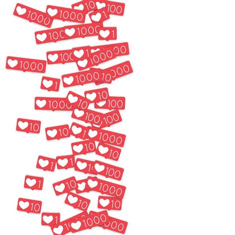 Premium Vector Social Media Counters Like Background Social Network Icons Smm Digital