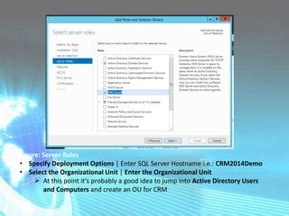 Dynamics Crm Setup A Demo Virtual Machine PPT