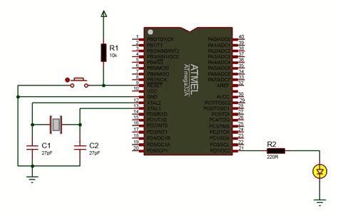 Led Blink Circuit Diagram Blinking Led Circuit 15 Volt