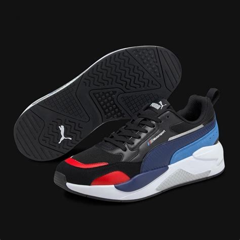 Bmw Shoes Motorsport Sneaker Puma Mms X Ray 20 Black Blue Red Men