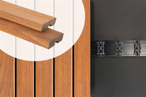 Gevelbekleding Padouk Hardhout X Clip Systeem 21 X 64 Cm Glad Geschaafd