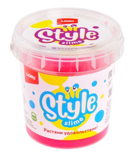 Lori Слайм Style Slime классический розовый с ароматом вишни отзывы