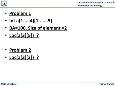 Data Structurearrayandsparse Matrixpptx Data Structurearrayandsparse Matrixpptx