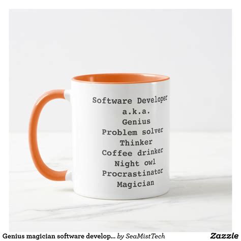 Genius Magician Software Developer Mug Zazzle Software Development