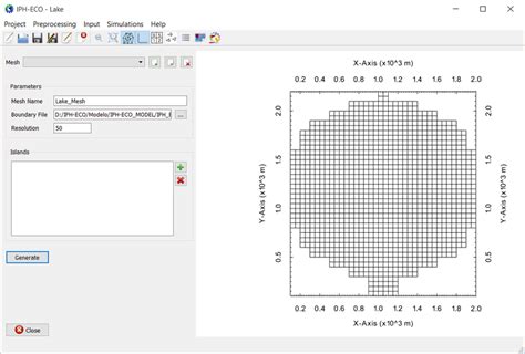 5 Refined Mesh Considering A 50 M Resolution Download Scientific Diagram