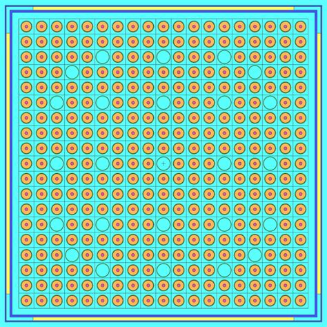 Mcnp Model Used For Calculating Fission Matrix Coefficients Download Scientific Diagram