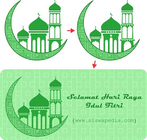 √ Membuat Gambar Bulan Sabit Masjid Media Masyarakat